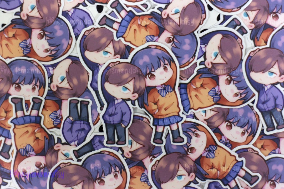 The Dangers of My Heart || Cute Chibi Anime Couple Stickers of Kyotaro ...