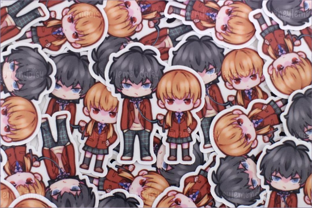 My Little Monster || Chibi Anime Couple Sticker of Haru Yoshida ...