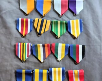 1pc Vintage Military Ribbon Pin Brooch Without Medal Attachment - Etsy