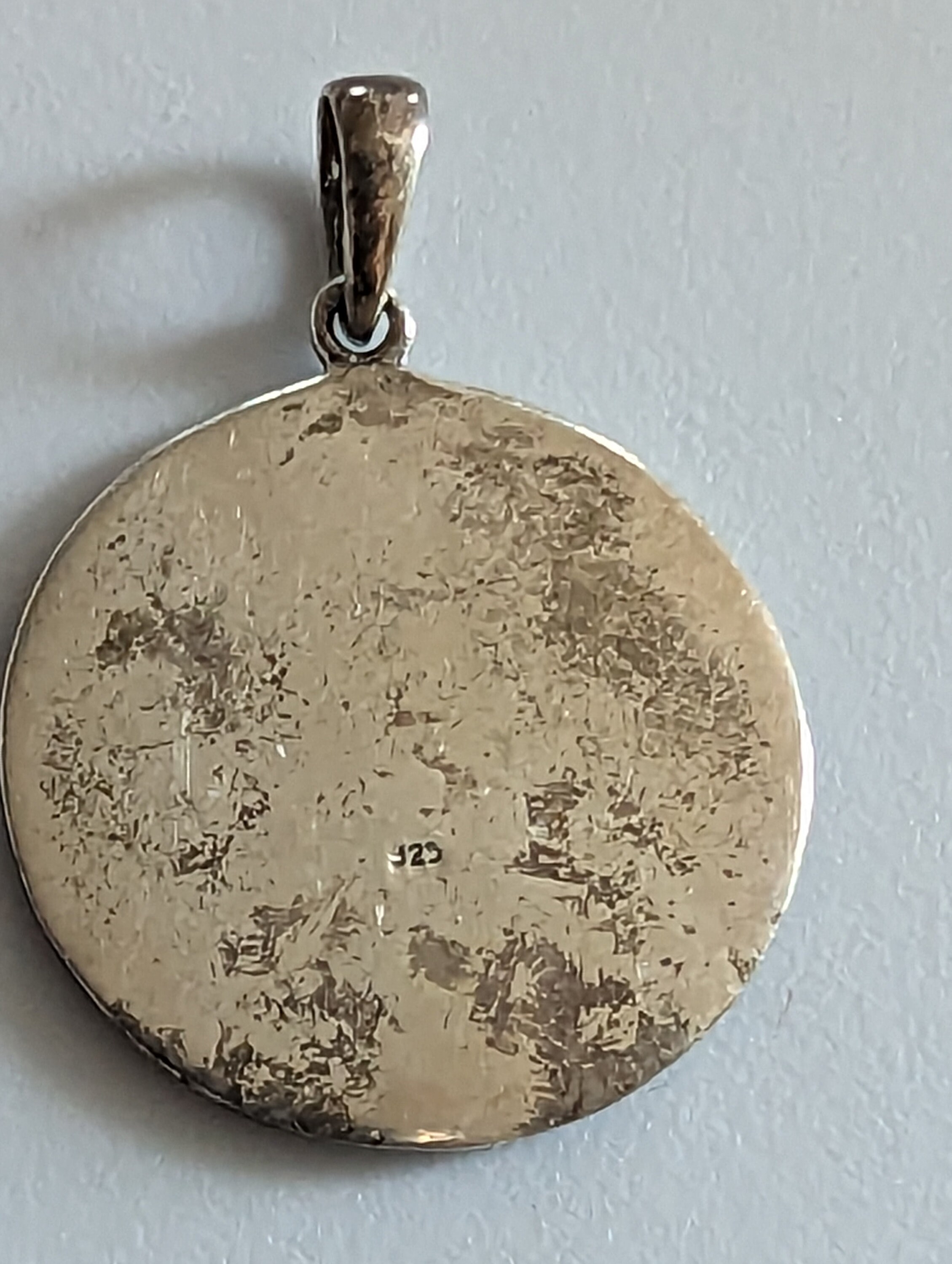 1 Sterling Hecate Pendant Talisman Ritual Disc 925 Silver Previously ...