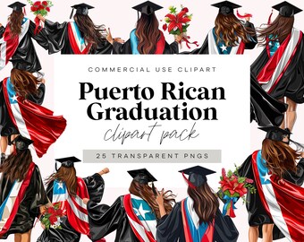 Puerto Rican Graduation PNG Graduation Clipart Graduation Girl PNG ...