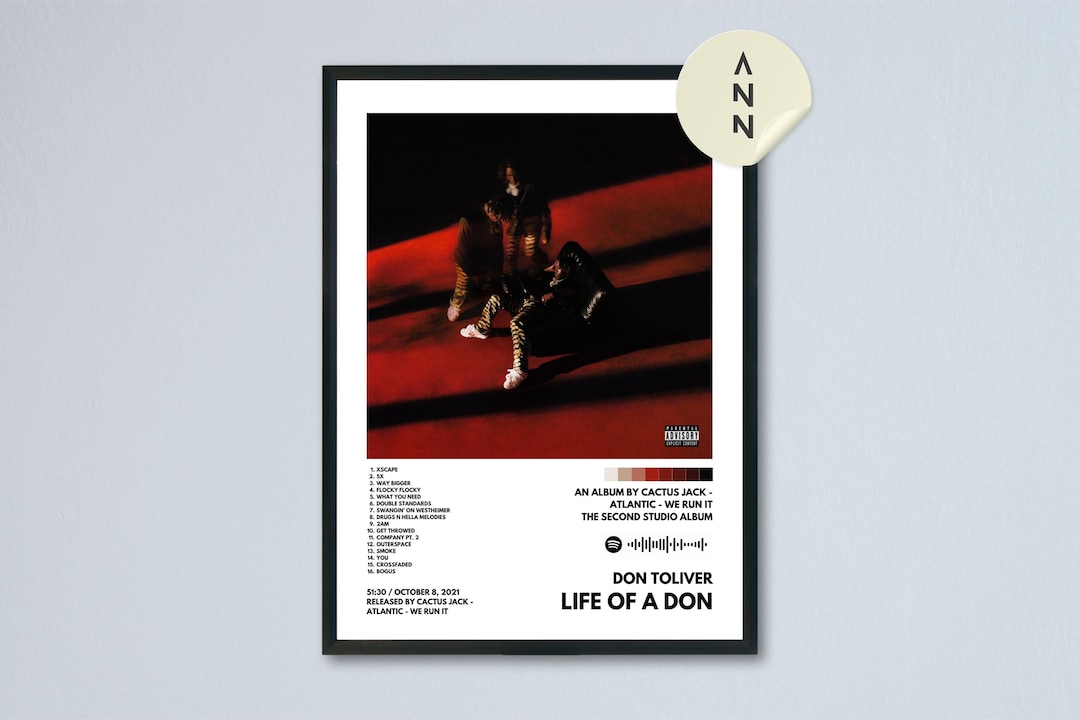 Don Toliver - Life of A Don Album Poster / Album Cover Poster / Wall ...