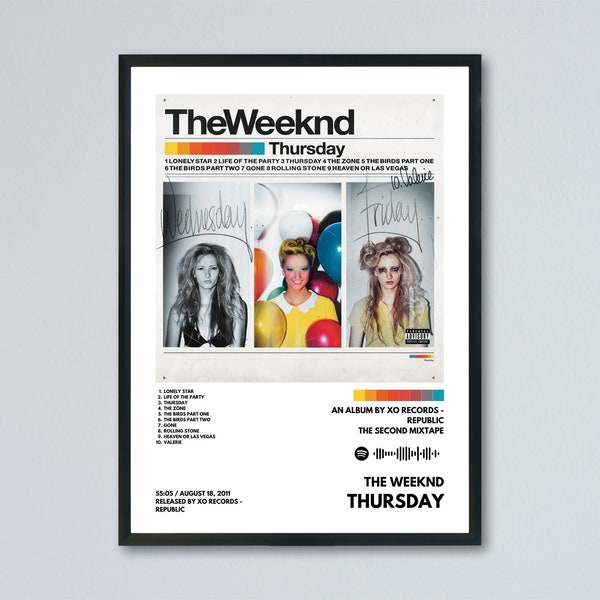 The Weeknd Wall Art - Etsy