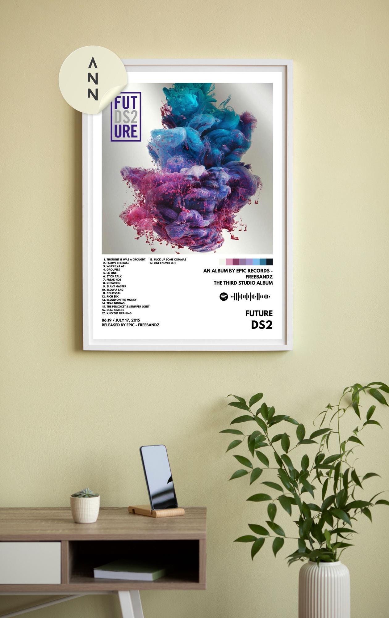 Future - DS2 Deluxe Poster / Album Cover Poster / Wall Decor / Poster ...