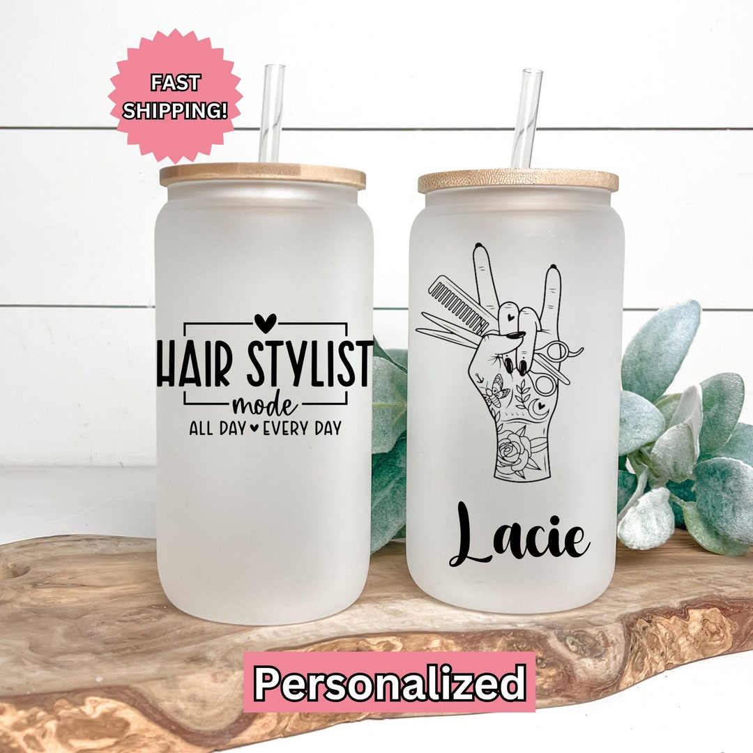 Custom Hair Stylist Cup, Hair Hustler Gift, Hair Stylist Tumbler, Hair ...