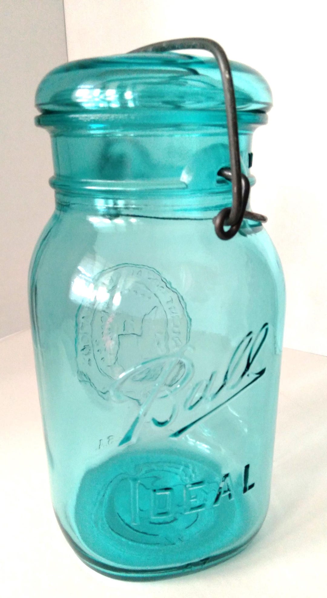 Vintage BALL IDEAL Jar Made for the US Bicentennial Celebration | Aqua ...