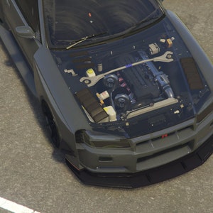 Nissan Skyline R34 GTR Fivem Grand Theft Auto 5 Optimized Mod - Etsy ...