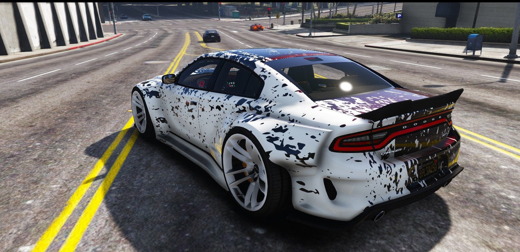 Custom Widebody Charger Venom | GTA V Fivem | Venom Theme | Mod ...