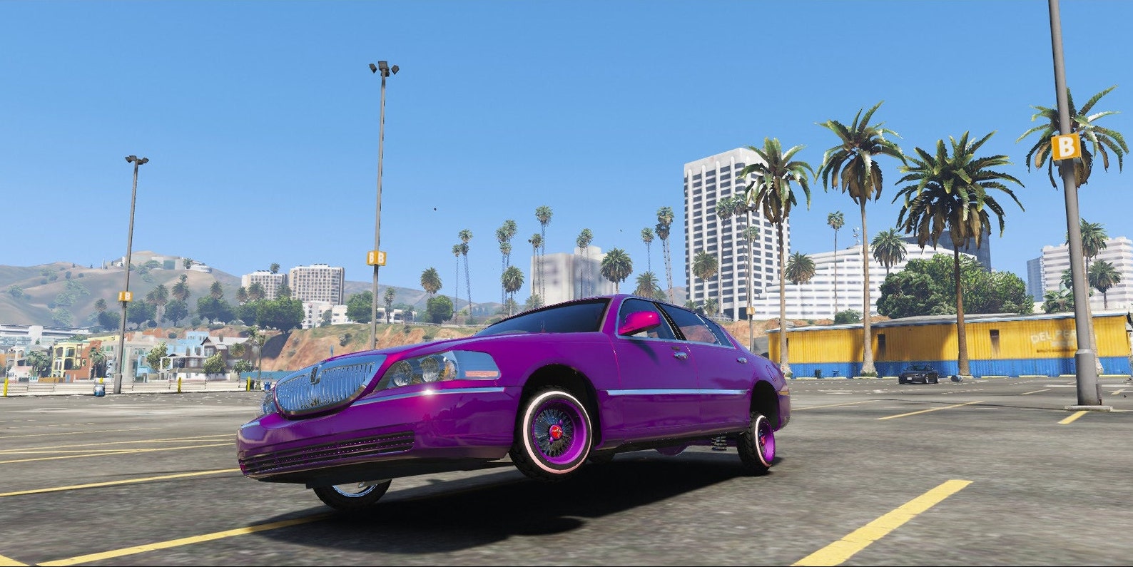 Lincoln Lowrider | GTA V Fivem | Hydraulics | Mod | High Quality - Etsy ...