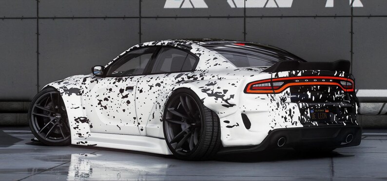 Custom Widebody Charger Venom | GTA V Fivem | Venom Theme | Mod ...