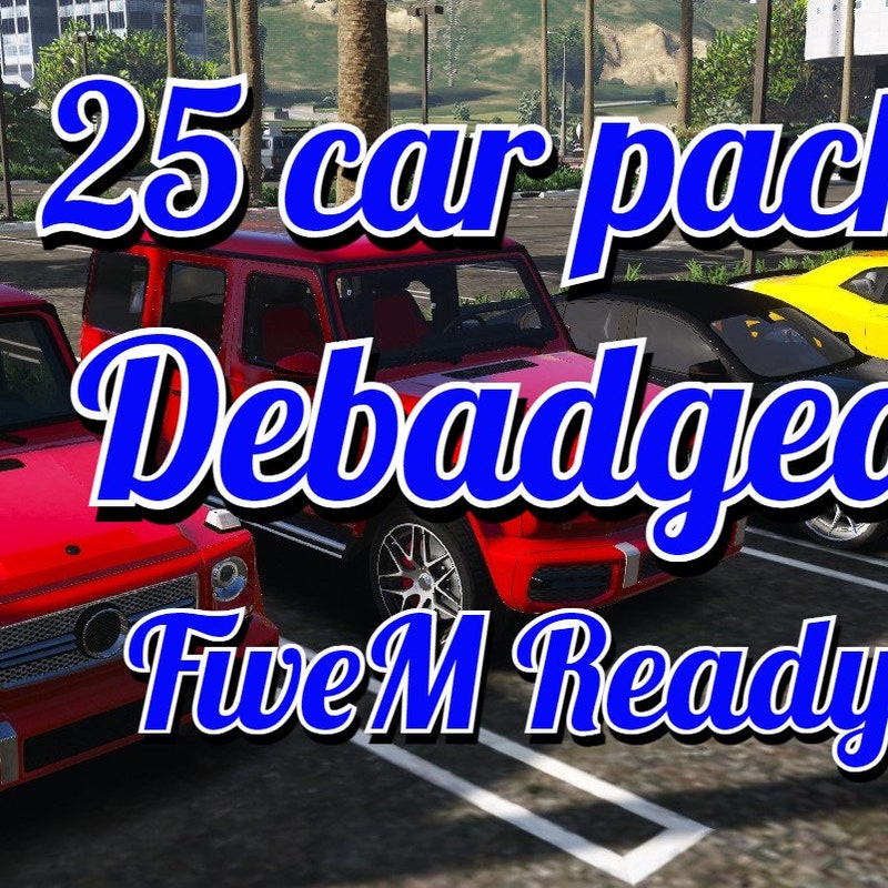Debadged Fivem Car Packs - Etsy