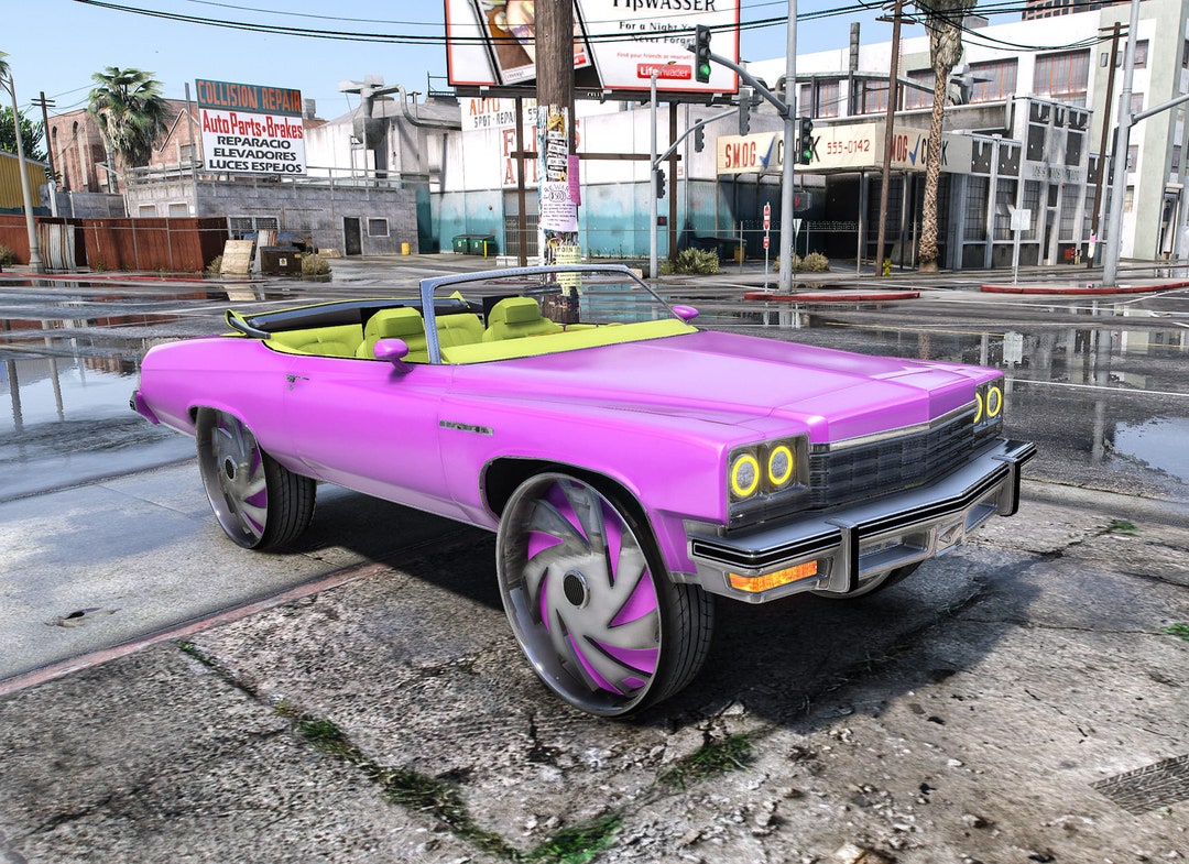 975 Buick Lesabre Donk | DEBADGED | Fivem | Mod | GTA 5 | Optimized ...