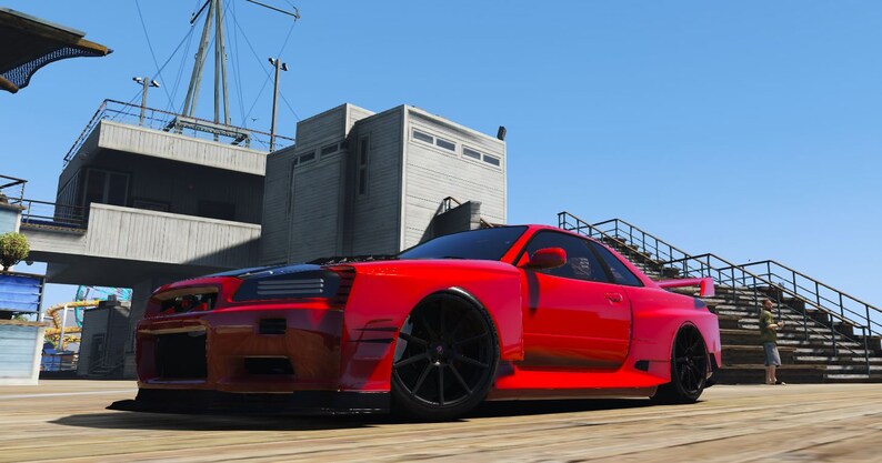 Nissan Skyline R34 GTR | Fivem | Grand Theft Auto 5 | Optimized | Mod ...