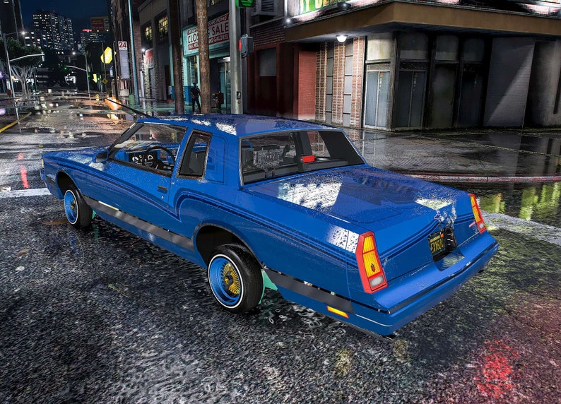 Custom Monte Carlo Lowrider | Fivem | Working Hydros | Optimized | GTA ...