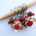 Sock Monkey Non-snag Stitch Markers - Etsy