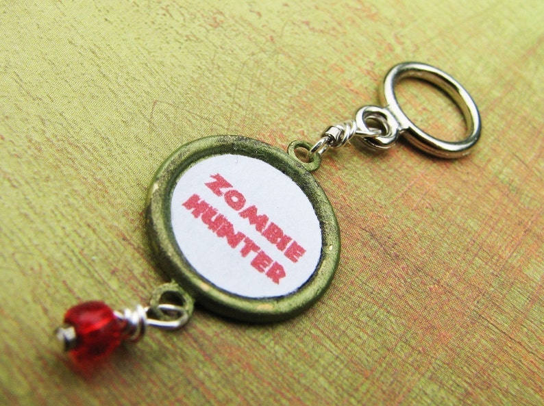 Zombie Apocalypse Non-Snag Stitch Markers | Etsy