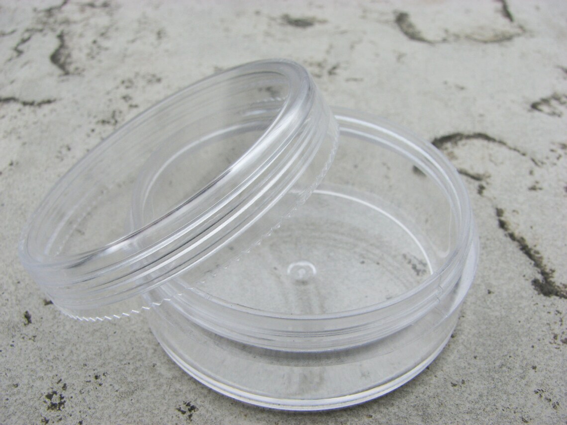 Clear Plastic Stitch Marker Holder With Screw on Lid - Etsy