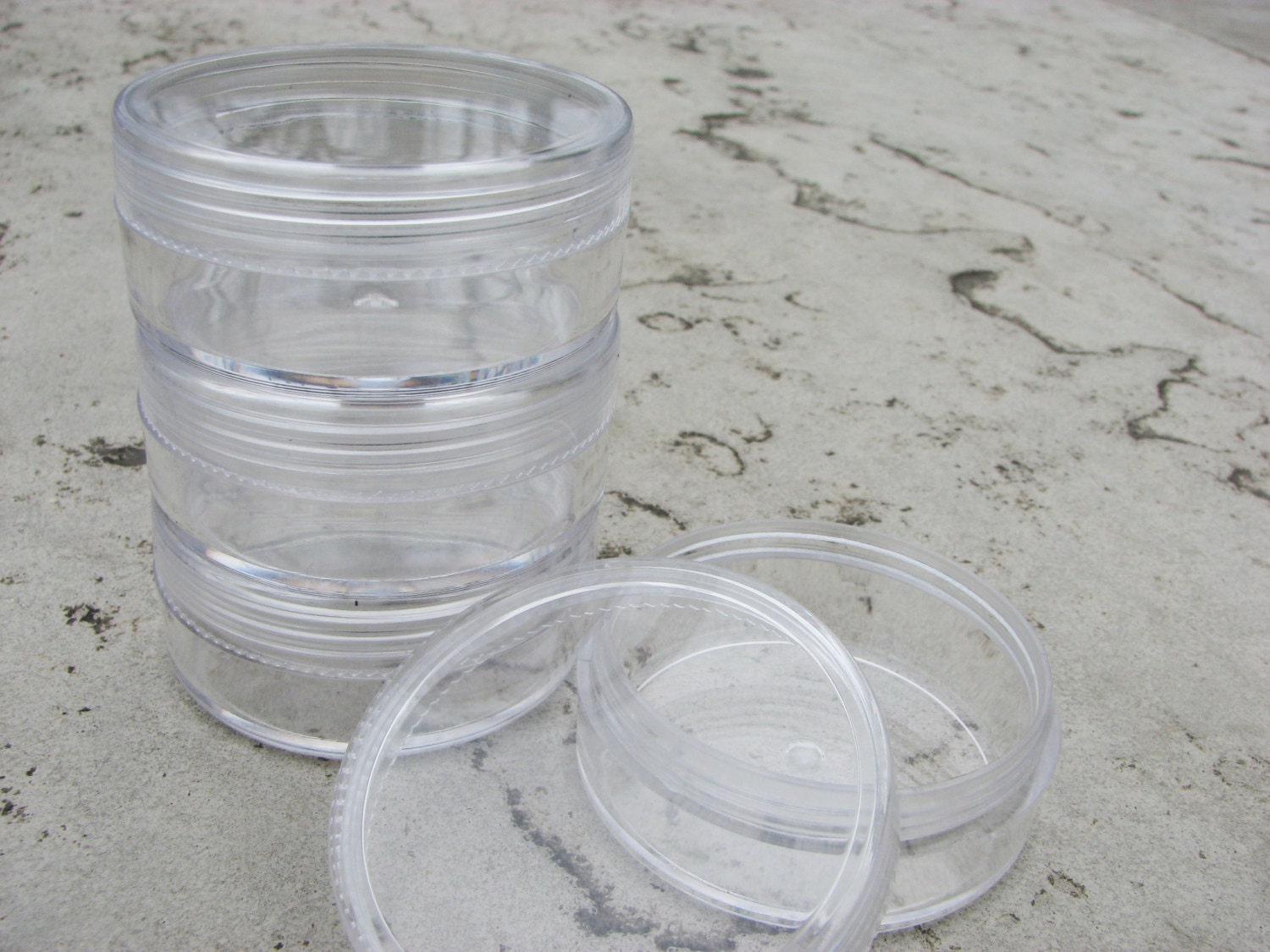 Clear Plastic Stitch Marker Holder With Screw on Lid - Etsy