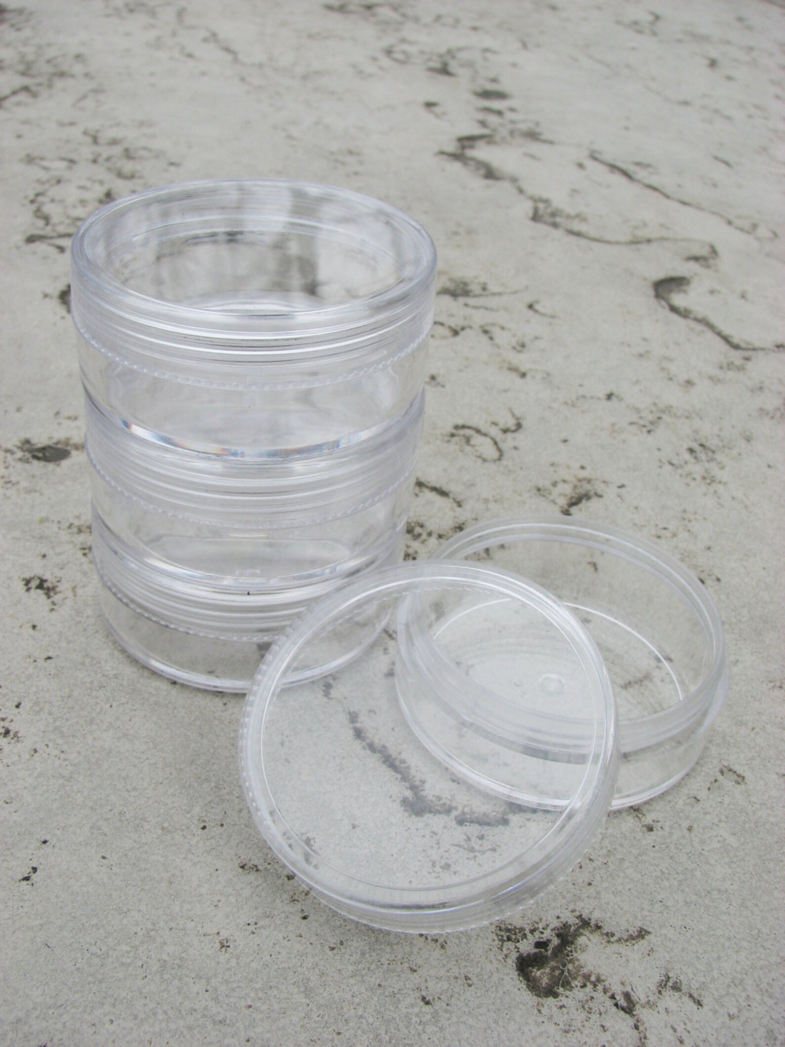 Clear Plastic Stitch Marker Holder With Screw on Lid - Etsy