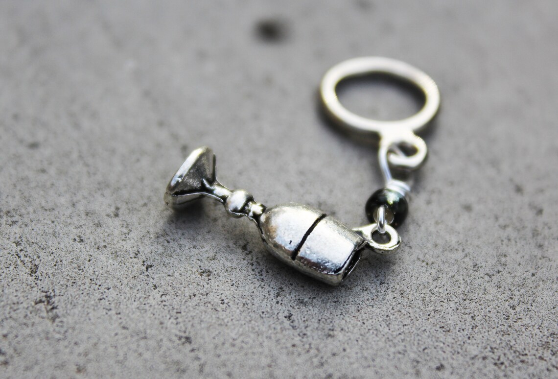 Medieval Knight Non-snag Stitch Markers | Etsy