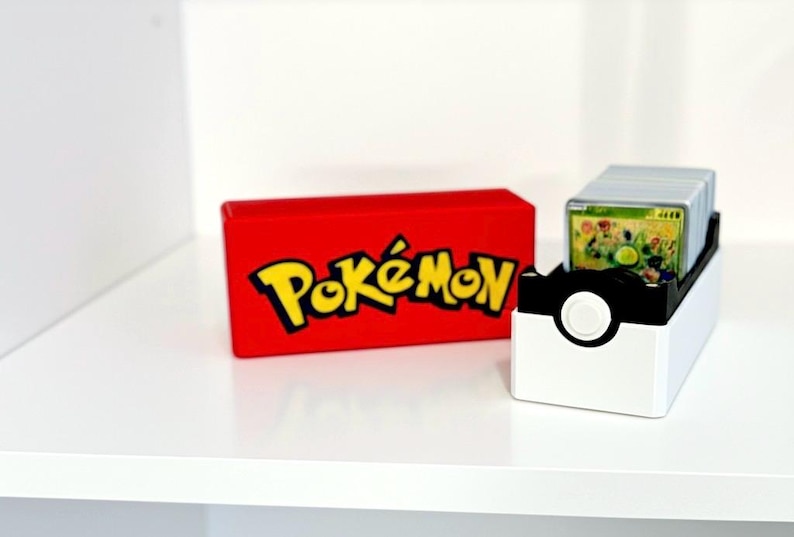 STL File 3D Printed Pokémon TCG Magnetic Storage Box - Etsy