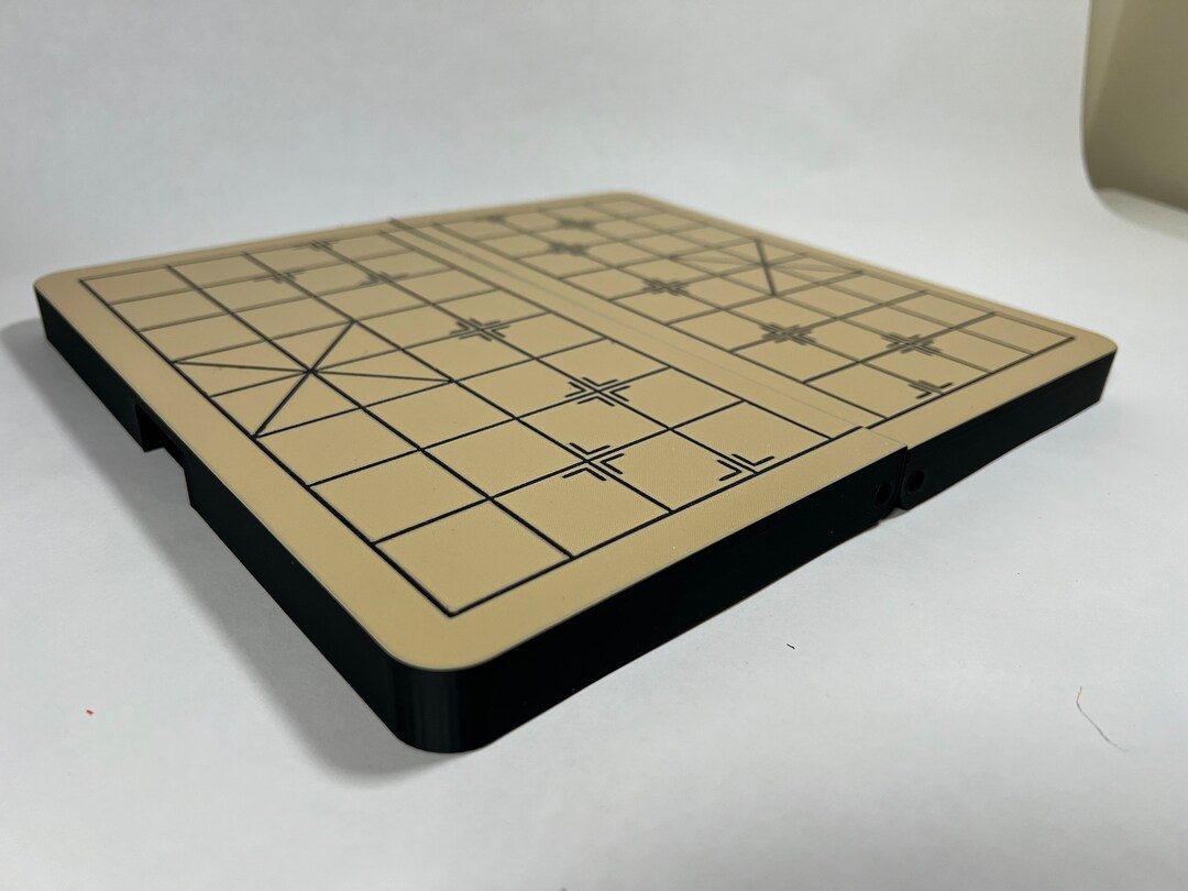 Folding Chinese Chess Board STL Digital File - Etsy