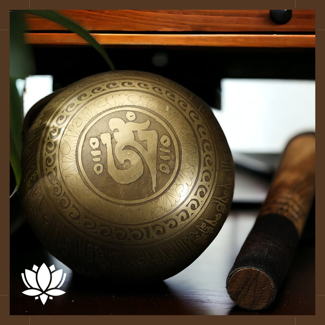 Tibetan Singing Bowl Totem Sound Bowl Meditation Bowls Yoga Stress ...