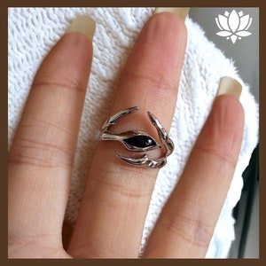 Goth Rings Thorny Rose Ring for Women Men Charm Jewelry Spiritual ...