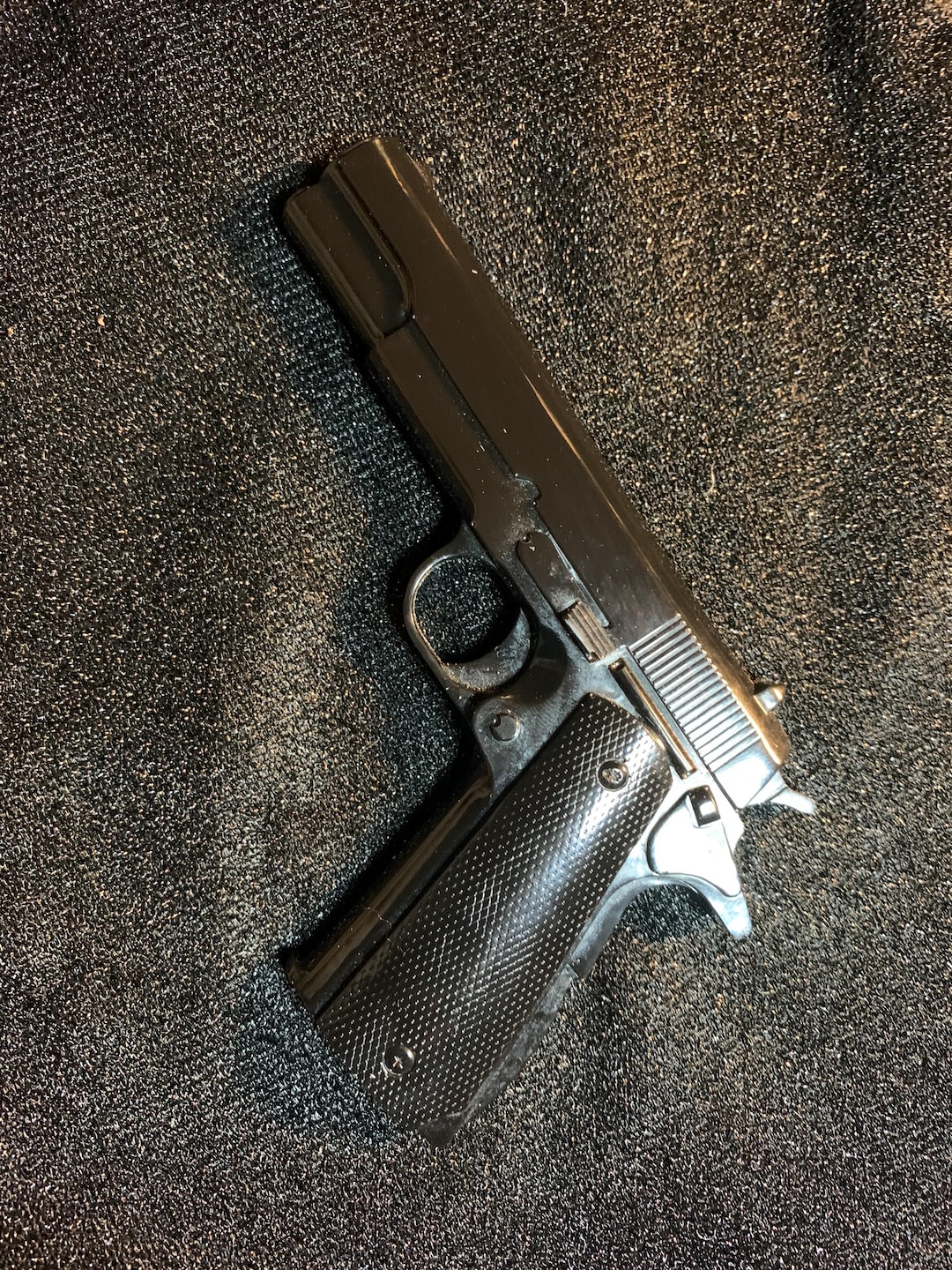 Black Colt .45 Replica Display Gun - Etsy