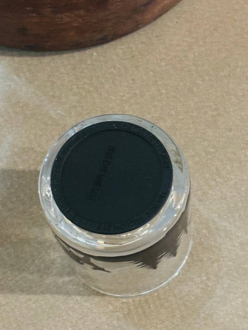 360 Scenery Whiskey Glass, Fisherman in Chair - Etsy