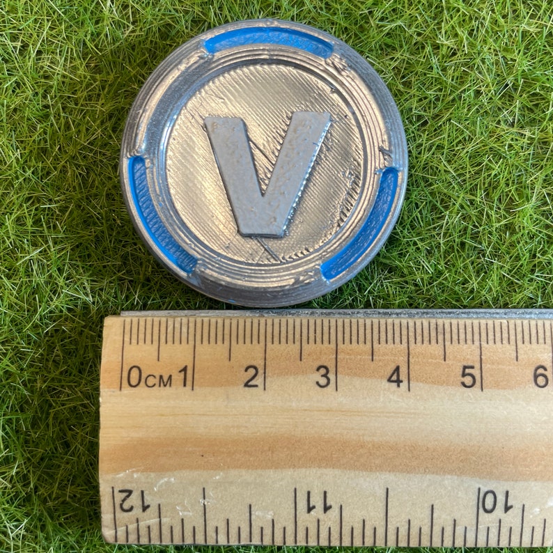 V-bucks 3D Printed Coins Inspired by Video Games - Etsy