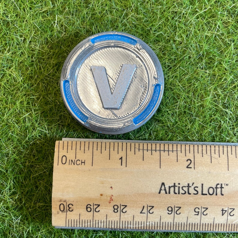 V-bucks 3D Printed Coins Inspired by Video Games - Etsy