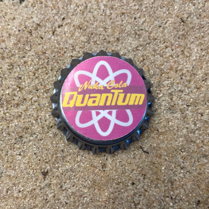 Nuka Cola Quantum Bottle Caps - Metal Bottle Caps Inspired by Fallout ...