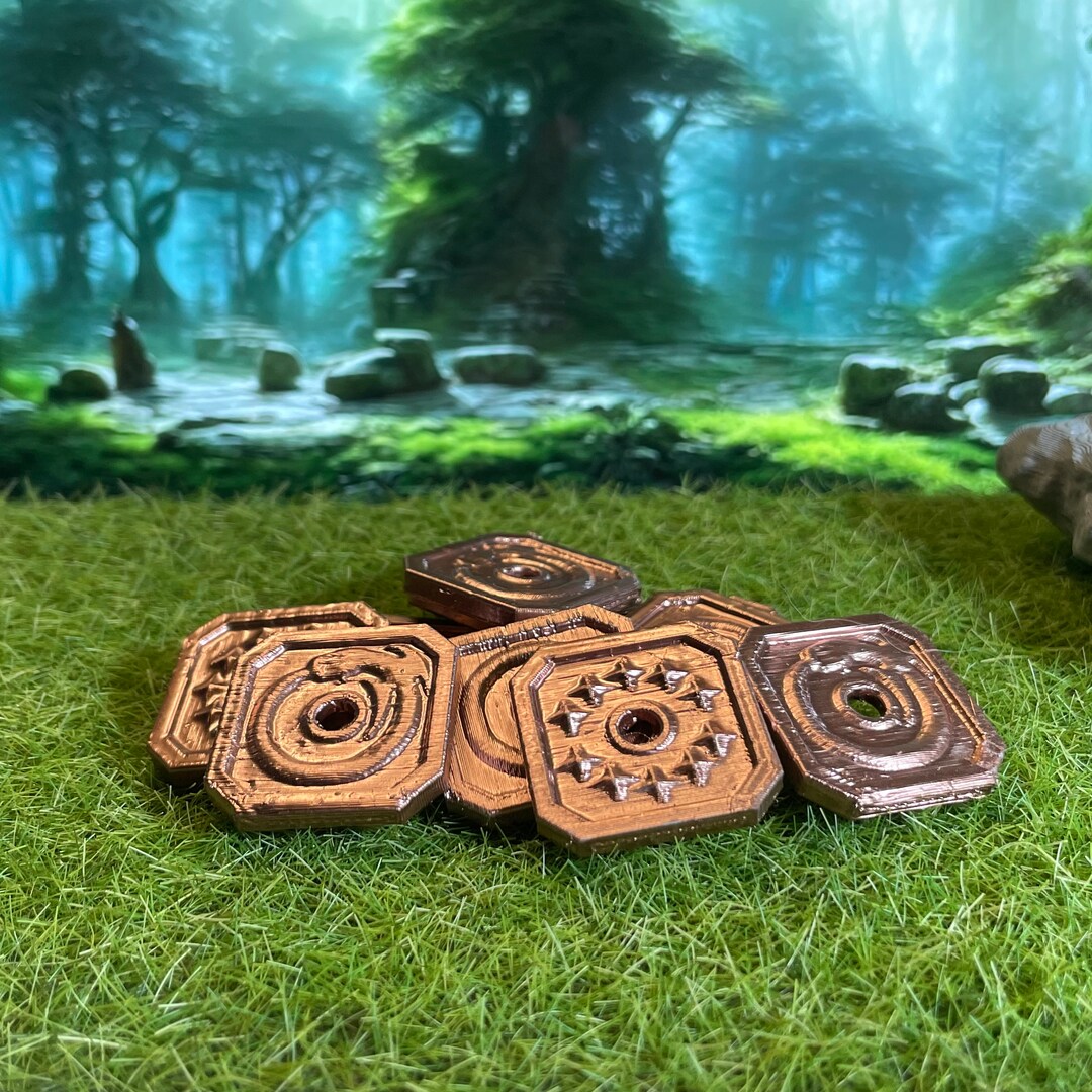 RPG Copper V1 - Copper Coins for D&D and Other Games - Etsy