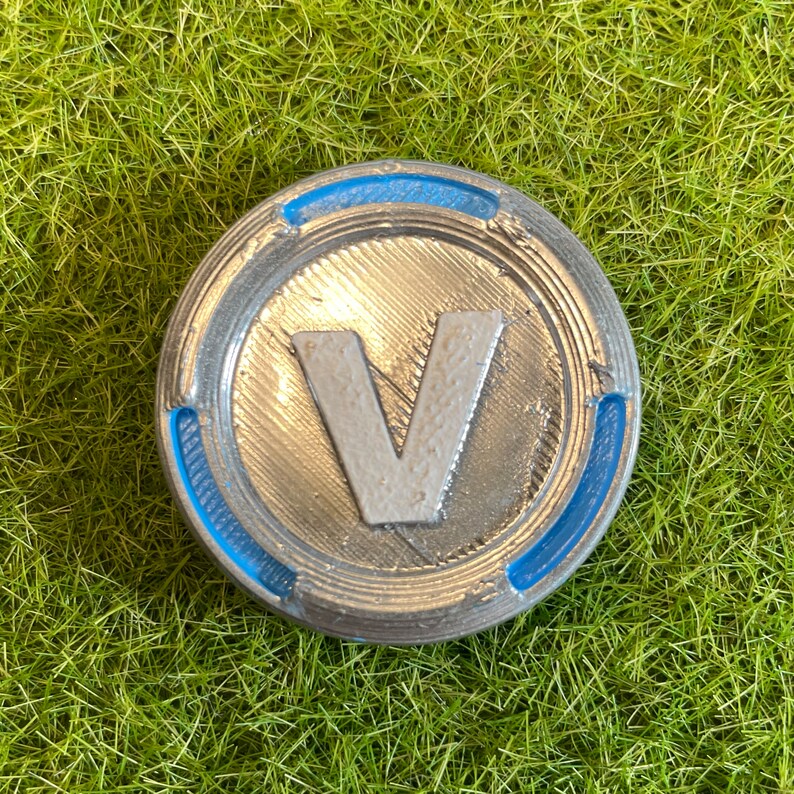 V-bucks 3D Printed Coins Inspired by Video Games - Etsy