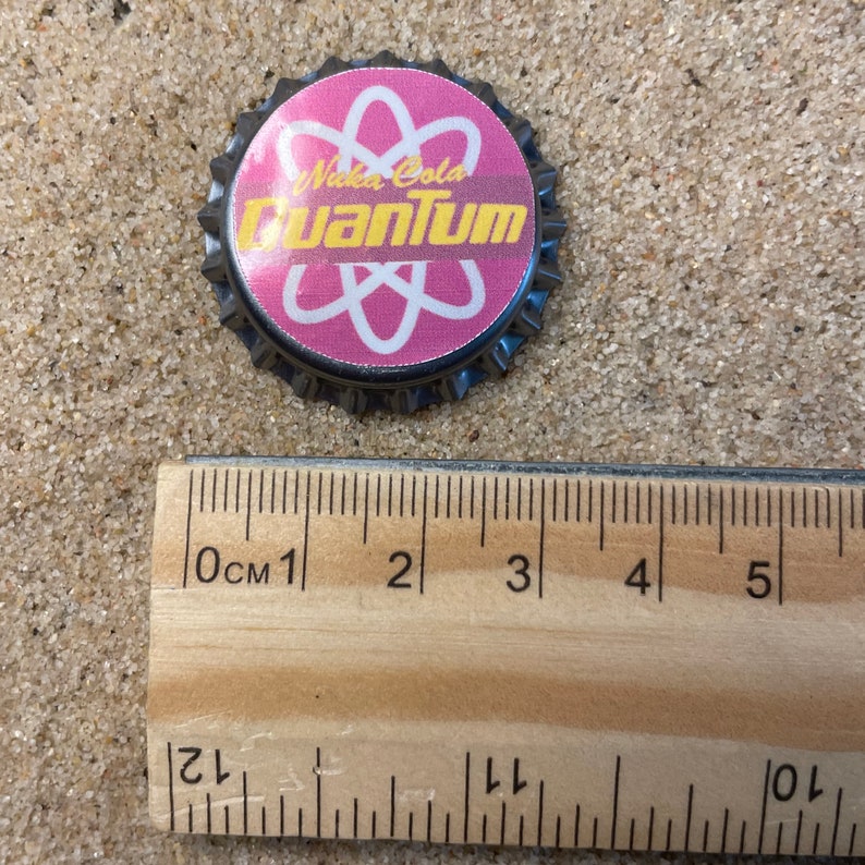 Nuka Cola Quantum Bottle Caps Metal Bottle Caps Inspired by Fallout - Etsy