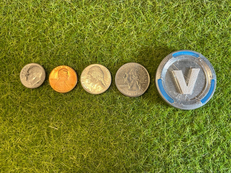 V-bucks 3D Printed Coins Inspired by Video Games - Etsy