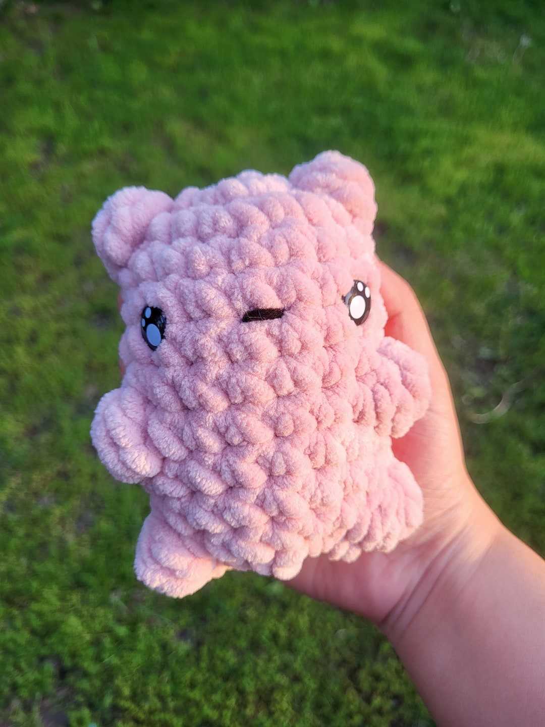 Crochet Mini Bear Plush | Cute Bear Plushie | Soft Plush | Teddy Bear ...