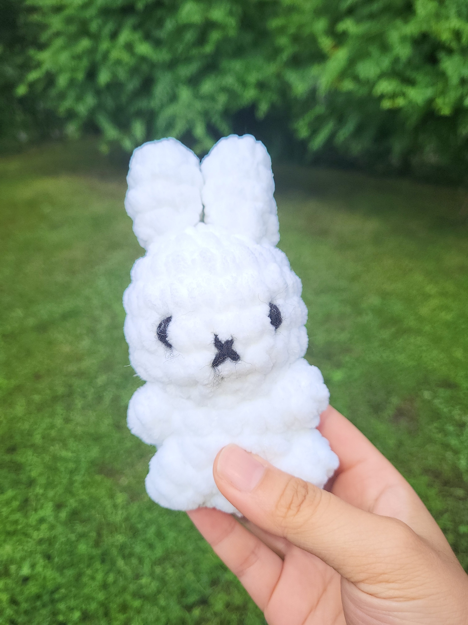 Crochet Mini Bunny Plush | Cute Bunny Plushie | Soft Plush | Bunny ...