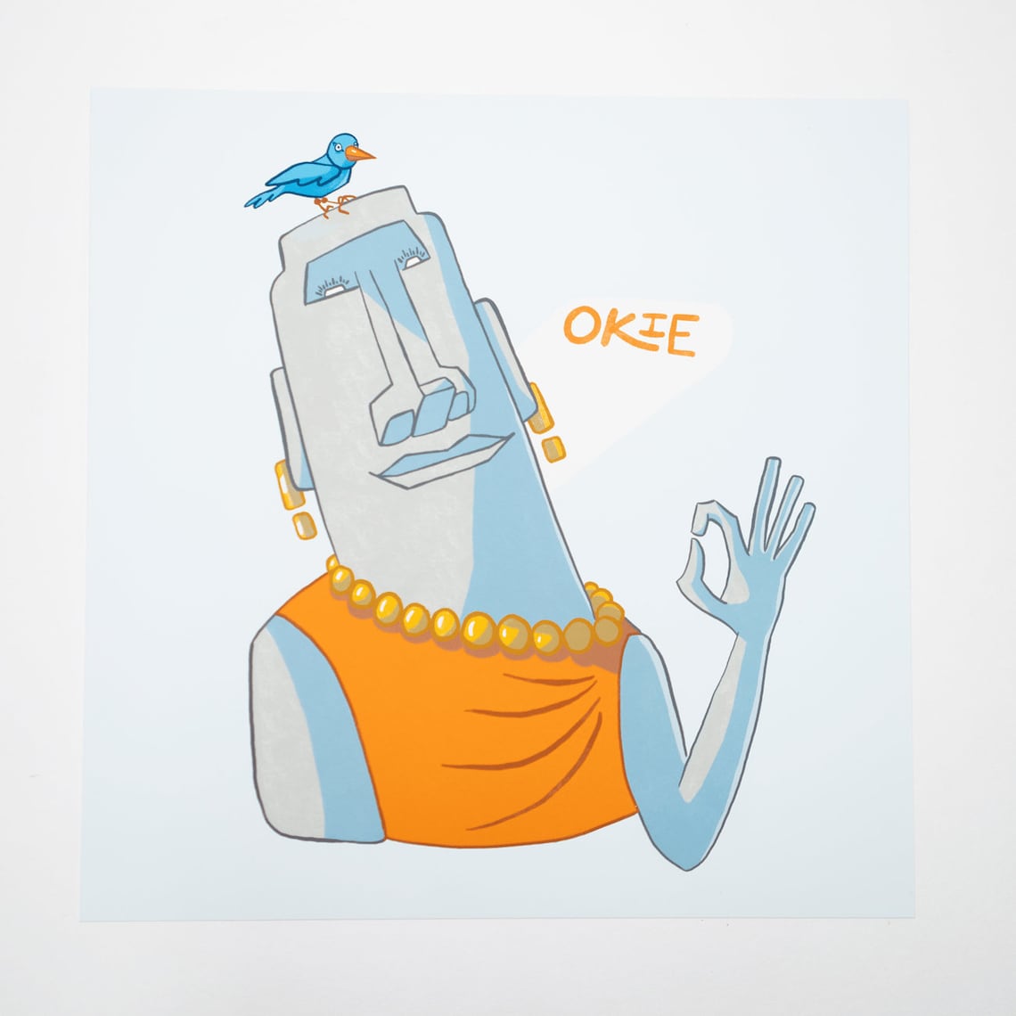Okie Art Print - Etsy