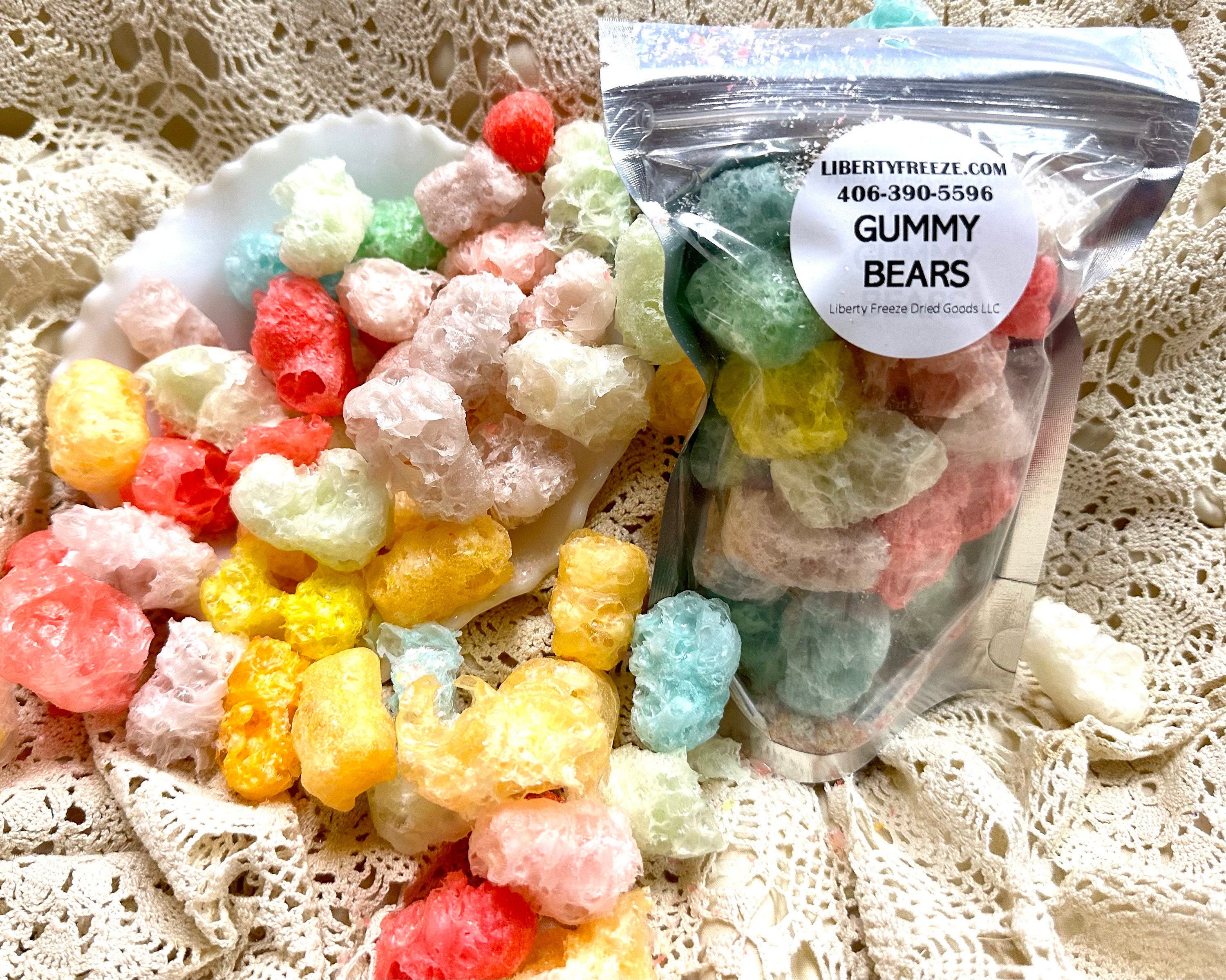 Freeze Dried GUMMY BEARS - Etsy
