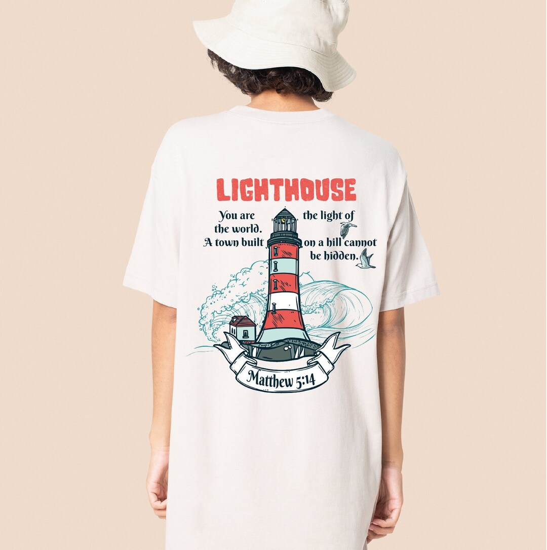 LIGHTHOUSE you Are the Light of the World Christian Catholic Jesus SVG ...