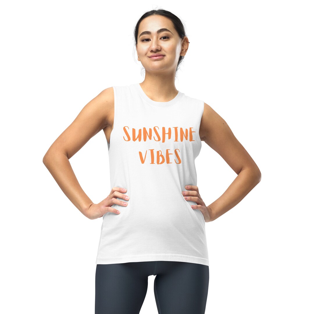 Sunshine Tank, Sunshine Tank Top, Summer Tank, Summer Tank Top, Muscle ...