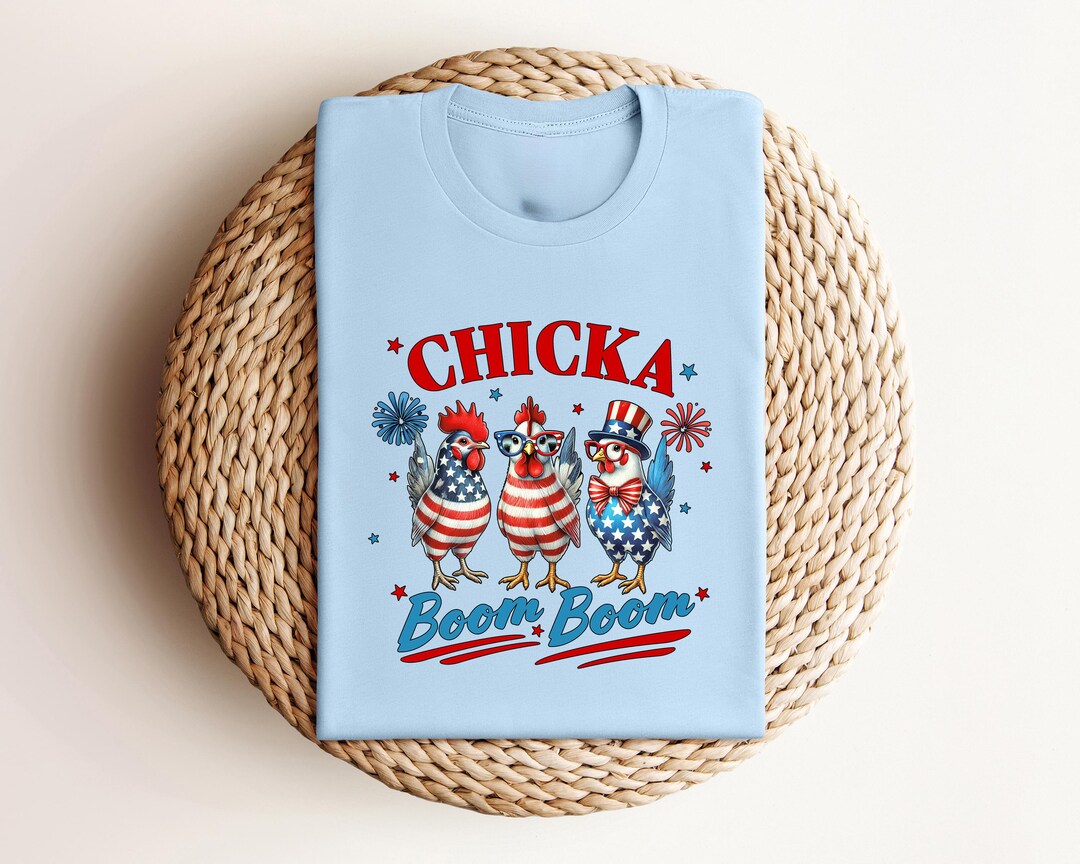 Chicka Chicka Boom Boom Shirt, 4th of July ABC Tree Tee for Kids, Red ...