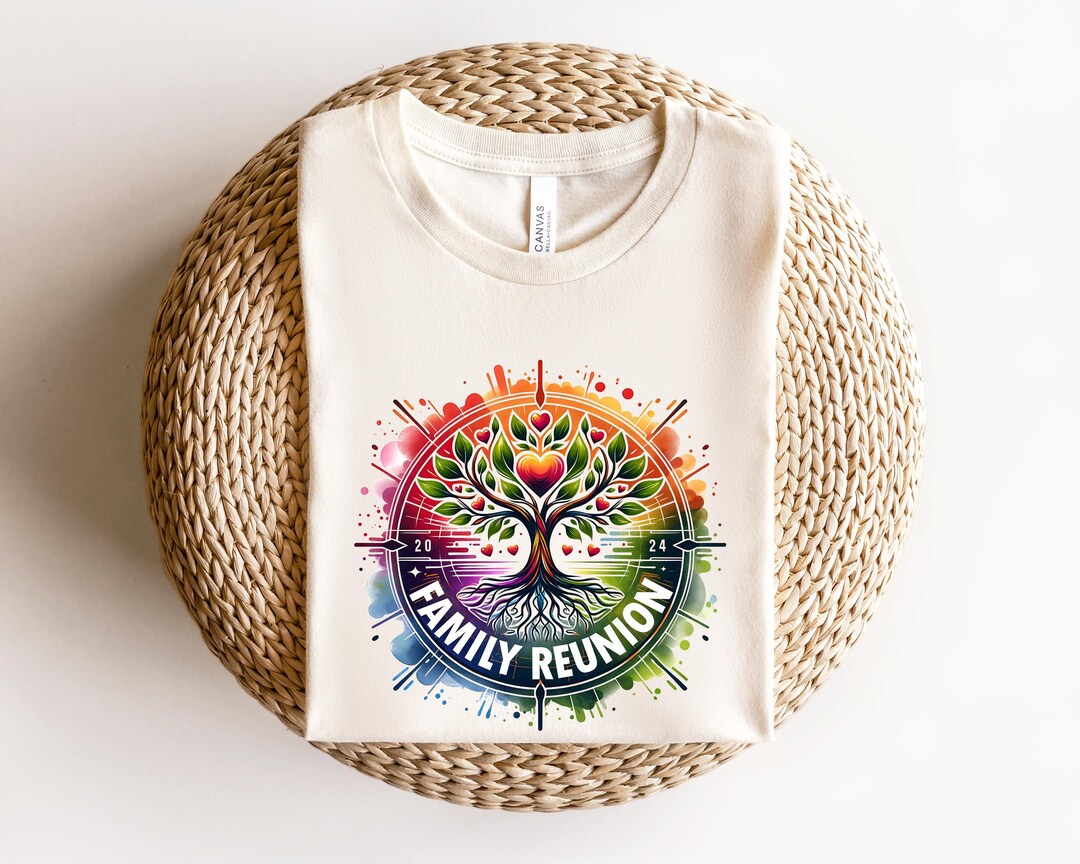 Family Tree Shirt: Custom Reunion Apparel - Etsy
