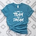 One Team One Dream T-shirt: Motivational Teamwork Tee - Etsy