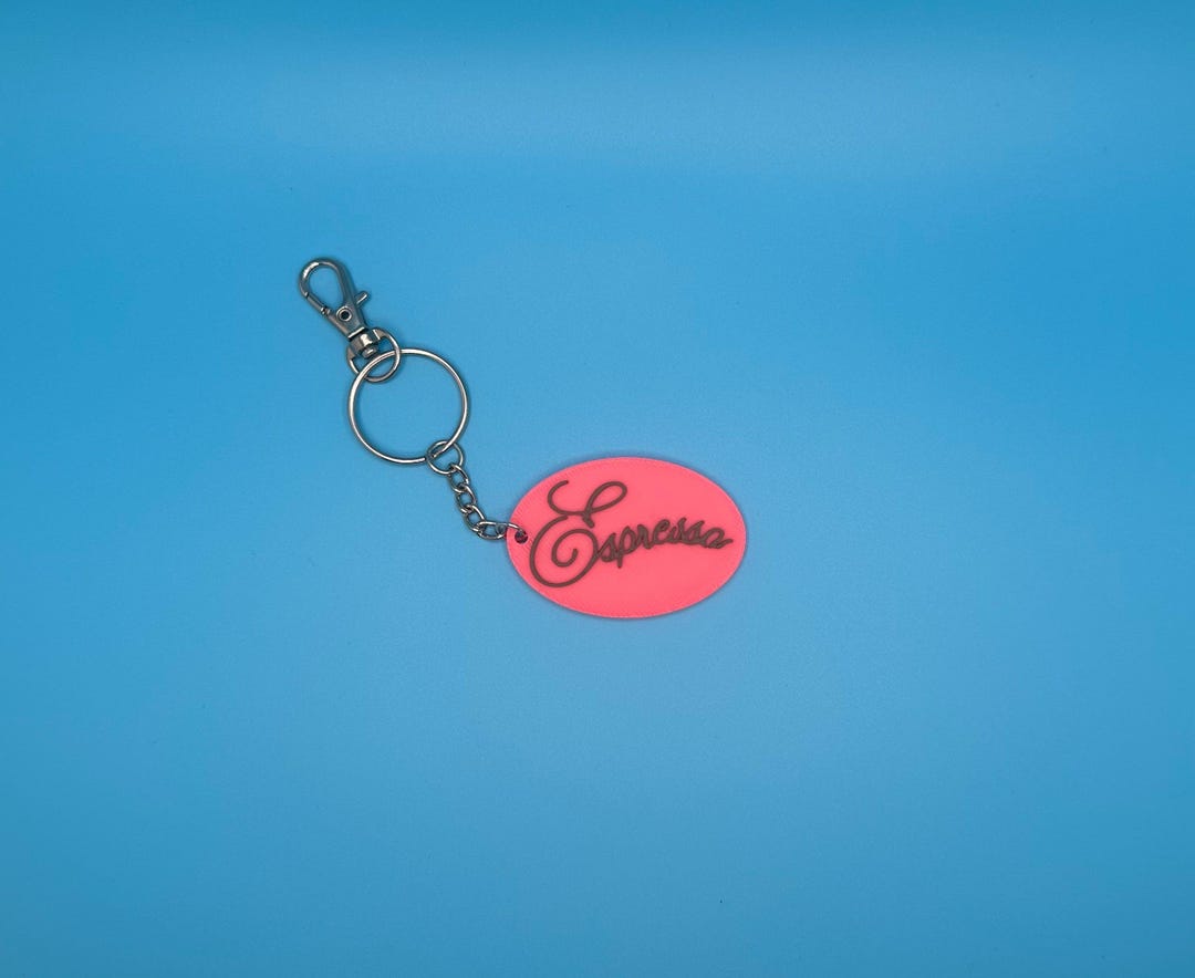 Sabrina Carpenter Espresso 3D Printed Keychain - Etsy Australia