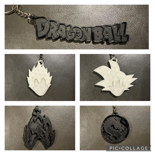 Dragon Ball Keychains - Etsy