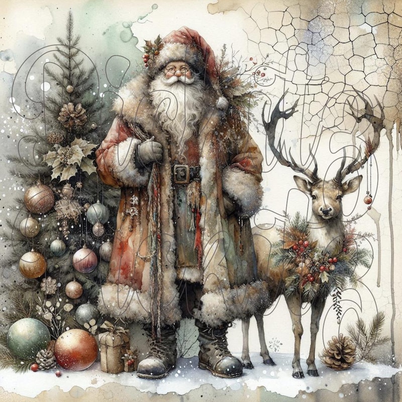 Old World Santa - Etsy