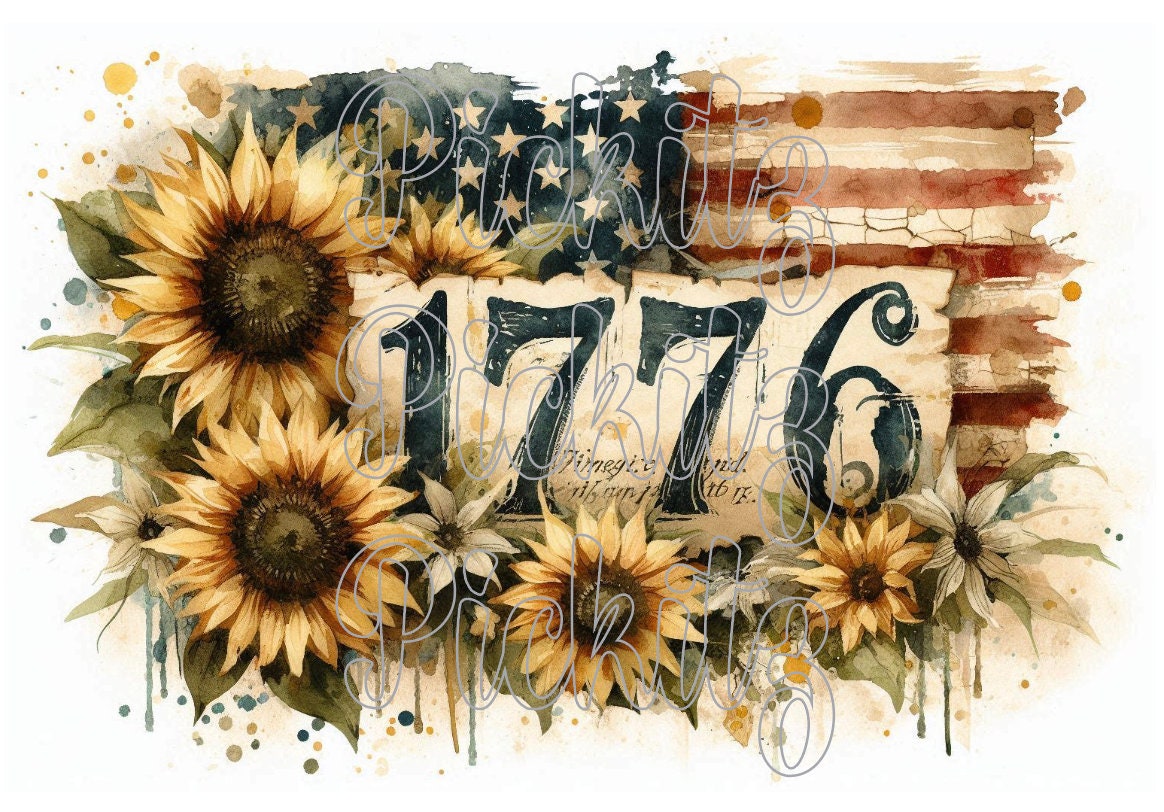 1176 Flag, Patriotic Bundle, 3 Styles, Primitive Farmhouse, Instant ...